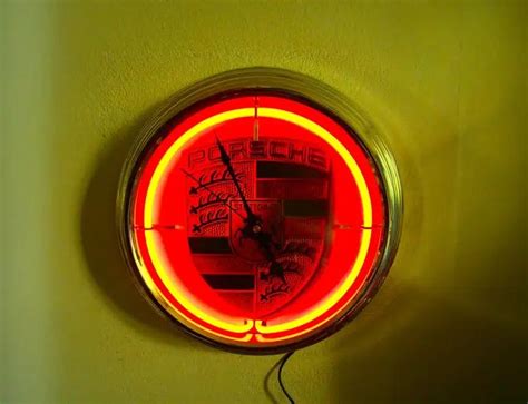 No Reserve Porsche Wall Clock Pcarmarket
