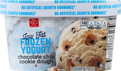 Harris Teeter™ Low Fat Chocolate Chip Cookie Dough Frozen Yogurt 48 Fl