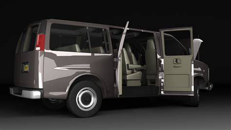3d Chevrolet Express Turbosquid 1577188