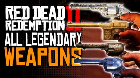 Red Dead Redemption 2 Which Gunslinger Weapon Is The Best