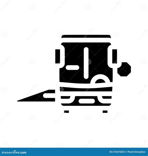 Illustration Vectorielle De L Ic Ne Repr Sentant Un Glyphe De Rampe
