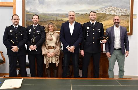 Nombrado El Inspector Jefe De La Policía Local Y Dos Nuevos Oficiales