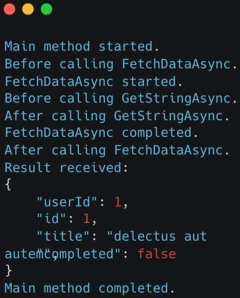 Async Await ConfigureAwait True False Asynchronous Programming In C