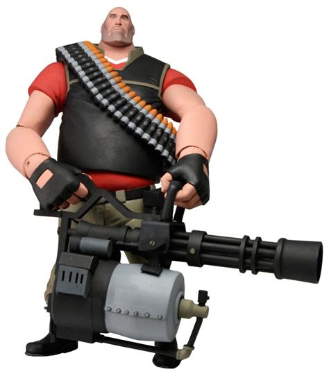 Team Fortress Series 2 7 RED Heavy Action Figure Case Of 6