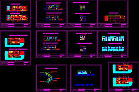 Houses In Array Dwg Plan For Autocad • Designs Cad