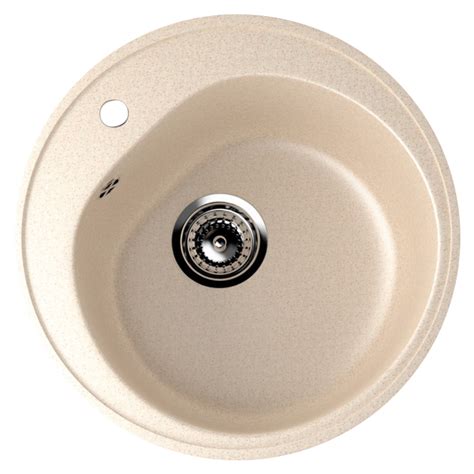 Мойка EcoStone ES-11-328 бежевая (сливная арматура)(101) — Риком