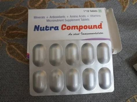 Nutra Compound Tab At ₹ 100box Amino Acids Multi Vitamins Multi
