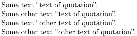 Csquotes Distance Between Quotation Mark And Text TeX LaTeX Stack Exchange