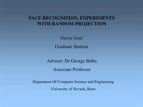 Ppt Face Recognition Experiments With Random Projection Powerpoint Presentation Id9529984