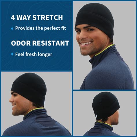 Mens Merino Wool Beanie Trailheads