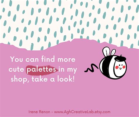 Procreate Color Palette Bright Procreate Swatches Procreate Etsy