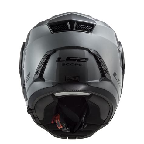 หมวกกันน็อคยกคาง Ls2 Ff902 Scope Solid Nardo Grey