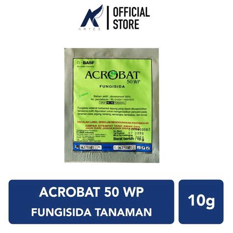 Jual Acrobat 50wp Fungisida Obat Pembasmi Jamur Tanaman Tumbuhan Bunga