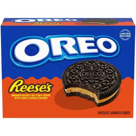 Oreo Cookie Dough Creme Sandwich Cookies Limited Edition 1068 Oz