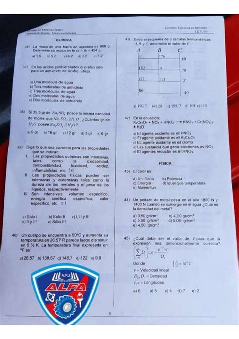 Examen UNTumbes Ordinario 2020 I Medicina Humana 12 De Noviembre Pdf