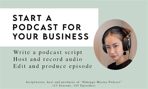 Write Host And Produce A Podcast By Azrasyakirah Fiverr