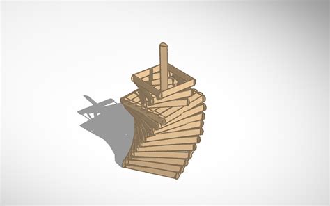 3d Design Popsicle Tower Tinkercad