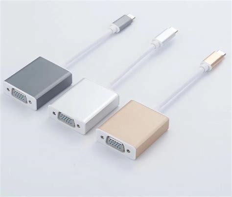 Aluminium Alloy K Usb C Type C Male To Vga Female Adapter Cable From China Manufacturer Fulsan