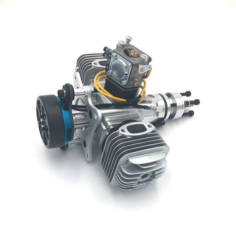 Dle60 60cc Engine Uav Gasoline Engine Dual Cylinder Two Stroke With