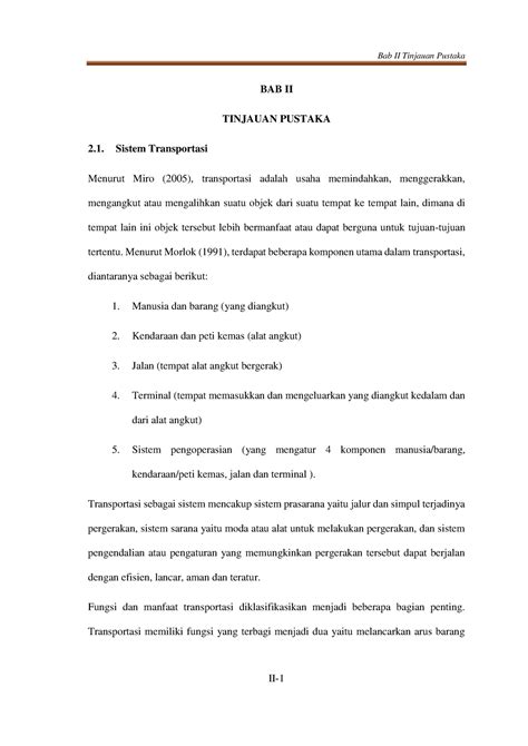 Studi Volume Kecepatan Dan Derajat Kejenuhan Pada Ruas Jalan Dan Simpang Tak Bersinyal BAB