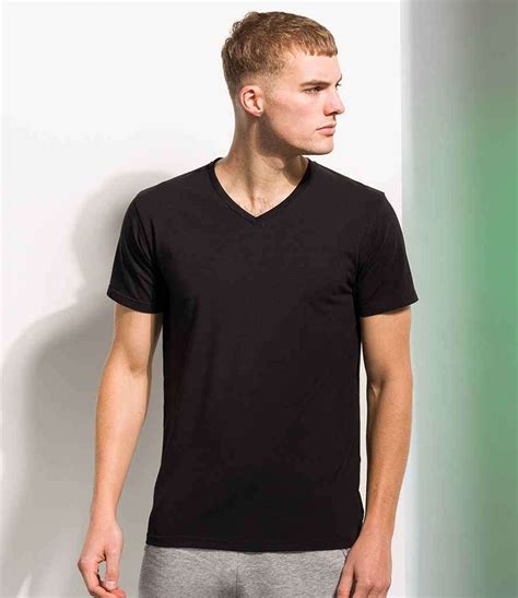 Sf Men Feel Good Stretch V Neck T Shirt Personalised And Printed