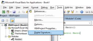 Upgrade Signed Office Vba Macro Projects To V Signature Microsoft