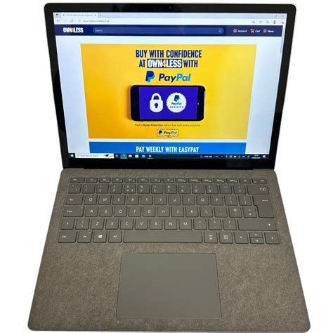 Pre Owned Microsoft Surface Laptop 4 13 5 512GB SSD 16GB I7 1185G7 Own4Less