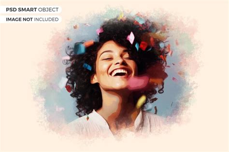 Premium Psd Watercolor Painting Brush Effect