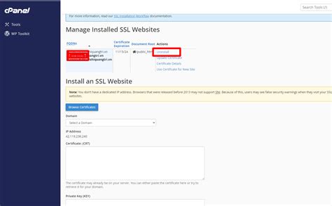 Hướng Dẫn Cài đặt Ssl Trên Cpanel Megahost