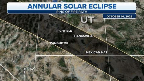 Where To See ‘ring Of Fire In Utah During October Annular Solar