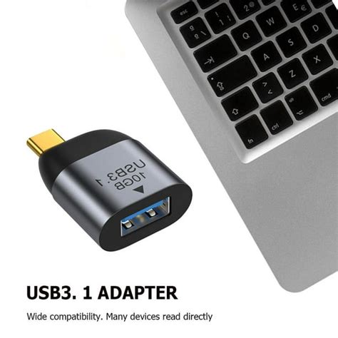 Adaptador De Transferencia De Datos De Carga Usb31 Gen 2 Usb 31