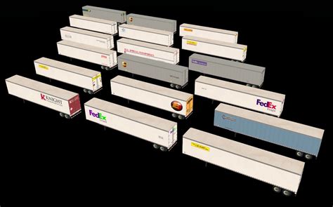 53ft Scenery Trailers