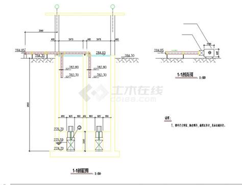 粗格栅提升泵房工艺图纸CAD 其他工艺图 土木在线