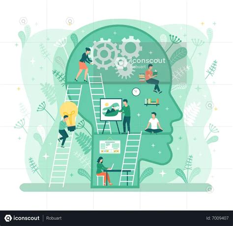 Creative People With Creative Thought Process Illustration Free Download Miscellaneous