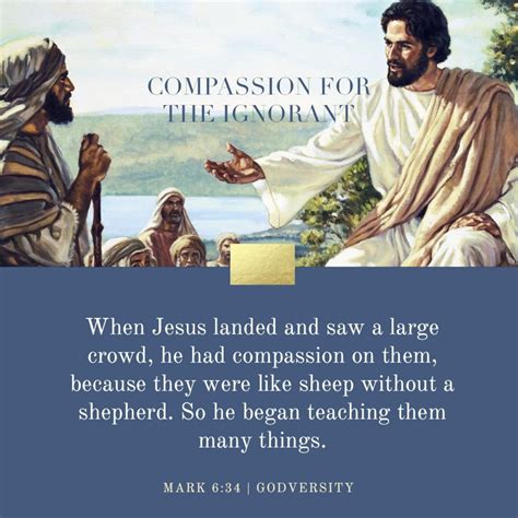 He Was Moved With Compassion