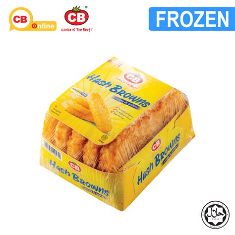 Cb Hashbrown 5pcs 318g Ubi Kentang Hash Brown Halal [cb Online] Lazada