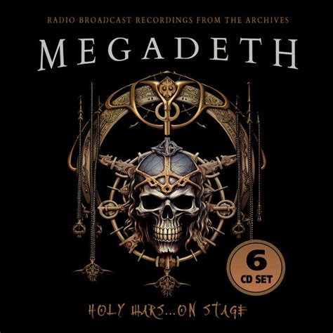 Megadeth Holy Warson Stage 6cd Compact Disc Box Set Punk To Funk