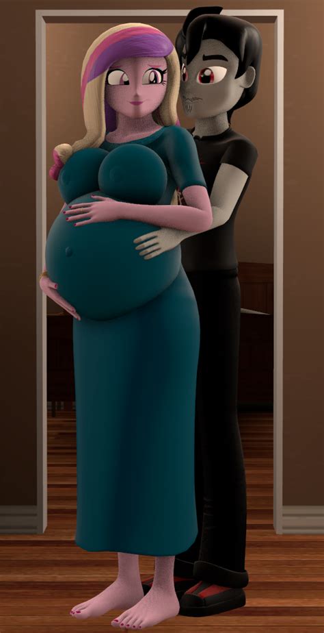 Pregnant Cadances Gown Look By Megatron Returns On Deviantart