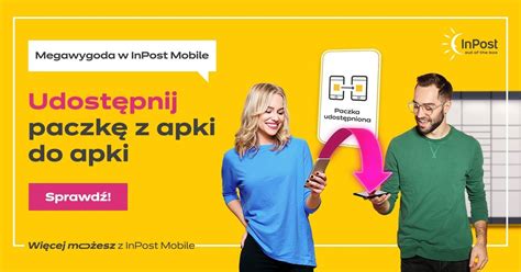 Aplikacja InPost z nową funkcją udostępniania paczek