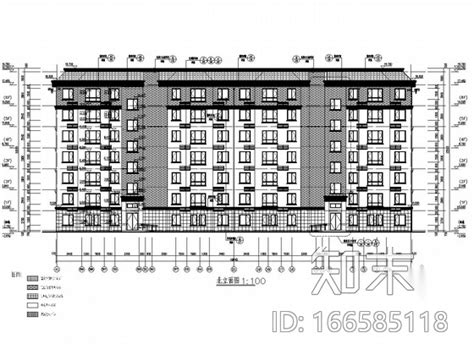 河北 七层砌体结构单元式住宅楼结构施工图（含建施）施工图下载 Id166585118【知末网】