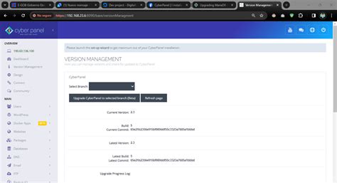 Upgrading Mariadb Manually 12 Databases Cyberpanel Community