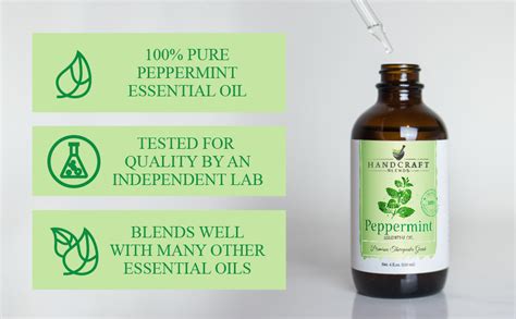 Handcraft Peppermint Essential Oil 100 Pure And Natural Premium