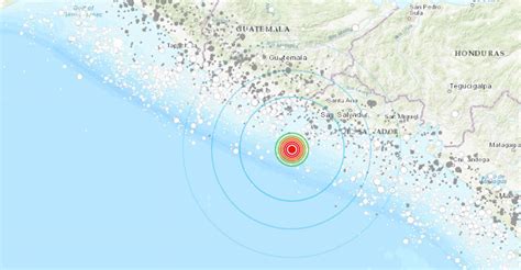 ¡no Fue Tan PacÍfico Un Sismo De Magnitud 61 Sacude El Salvador