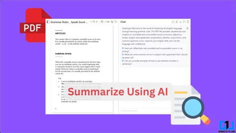 4 ways to summarize pdf using ai tools for free gadgets to use