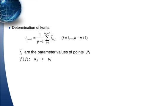 Ppt B Spline Curve Approximation Powerpoint Presentation Free