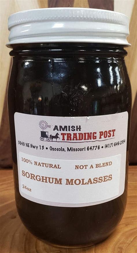 Sorghum Molasses 24oz