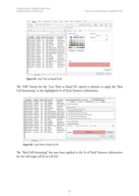 Conditional Formatting And Conditional Formulaspdf