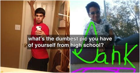 People Share Their Most Awkward High School Photos On Twitter
