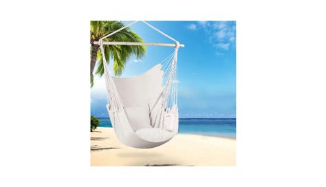 Large Hammock Chair Swing Relax Hanging Rope Swing Chair With