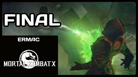 Final Ermac Mortal Kombat X Youtube